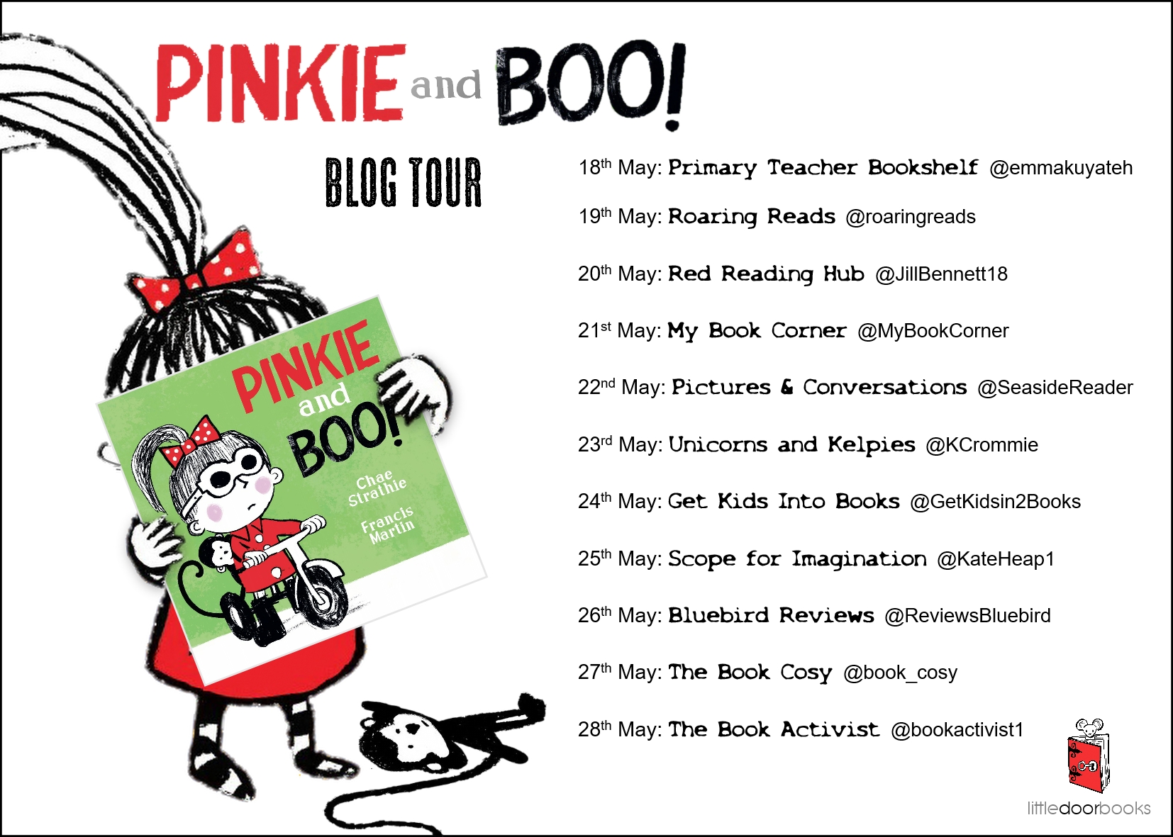 BLOG TOUR: Pinkie and Boo by Chae Strathie illustrated by Francis ...