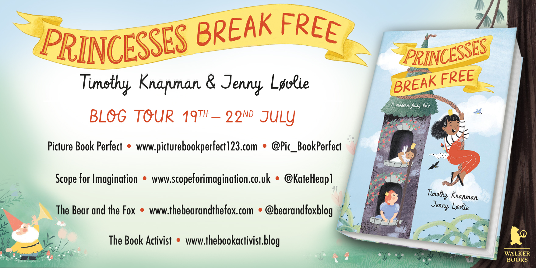 BLOG TOUR: Princesses Break Free by Timothy Knapman illustrated by ...